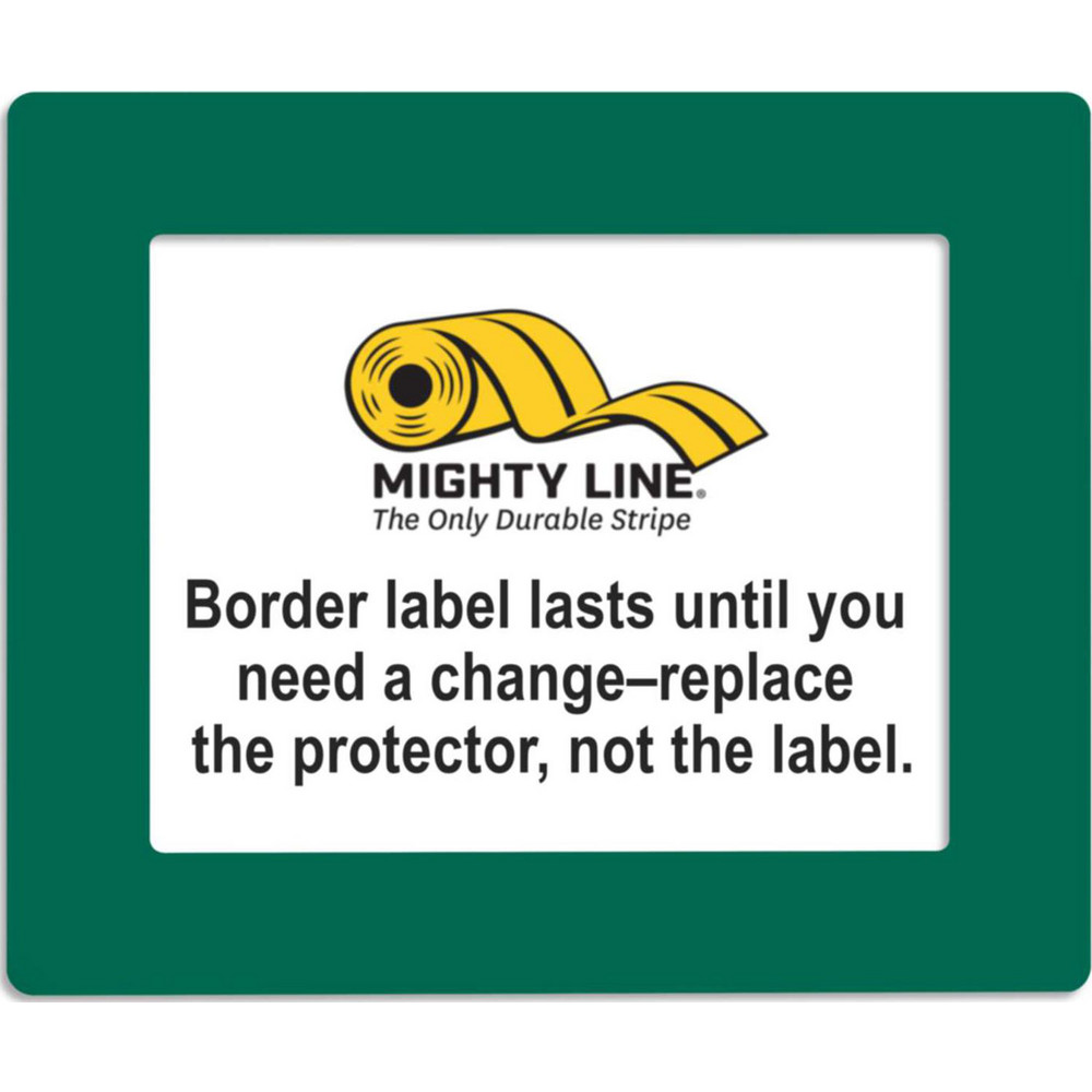 Mighty Line - Floor & Aisle Marking Tape: 11" Wide, PVC | MSC Direct