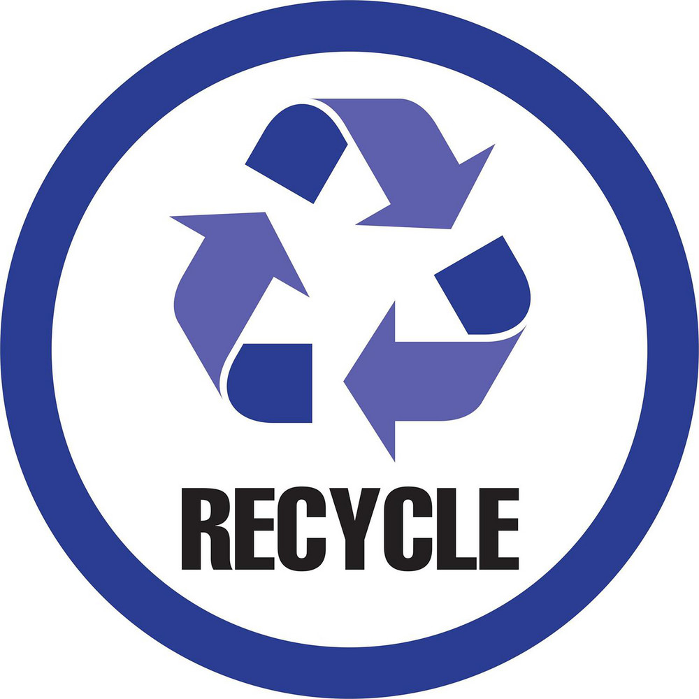 Mighty Line - Adhesive Backed Floor Signs: Message Type: Restroom ...