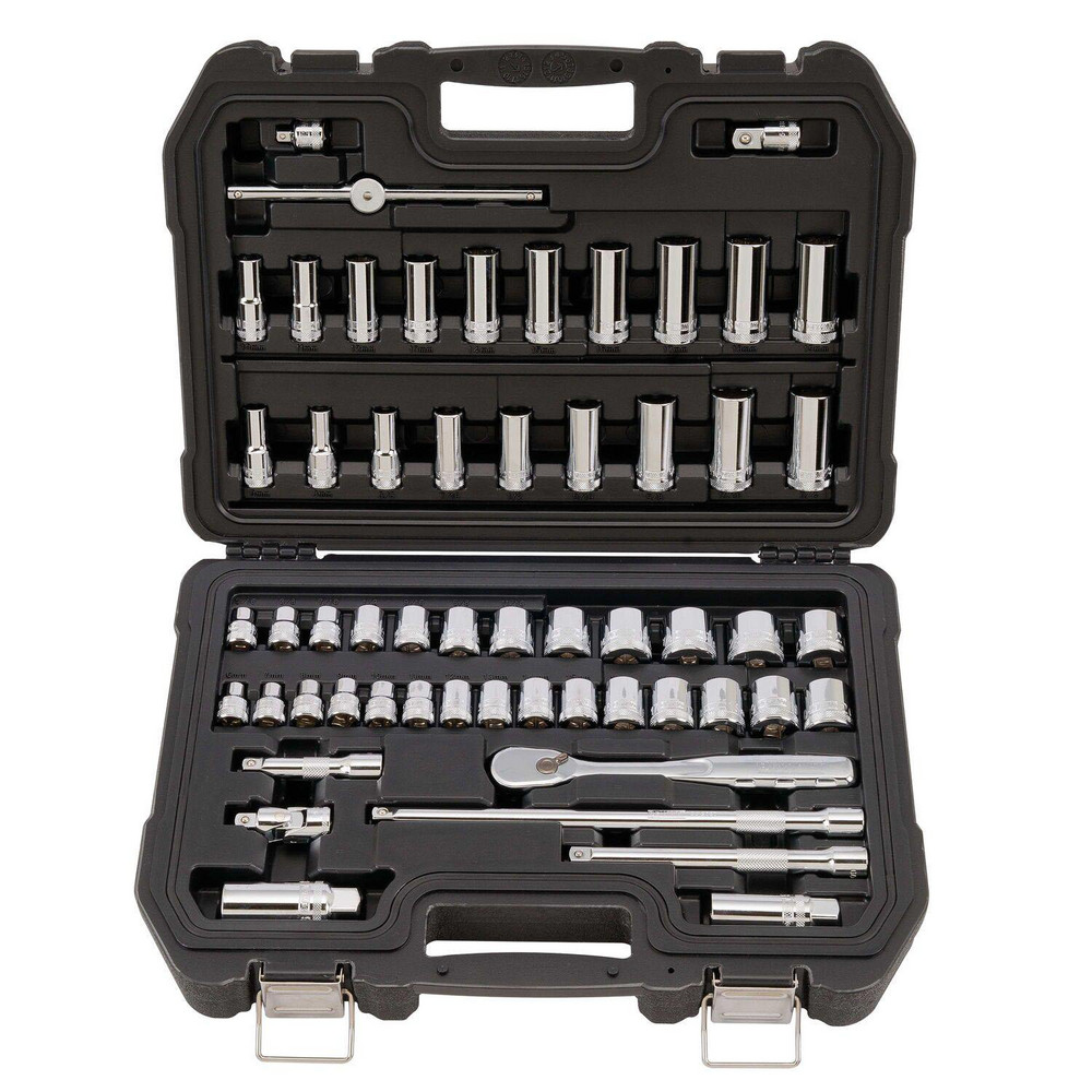 DeWALT - Socket Set: Standard, 57 Pc, 3/8" Drive | MSC Direct