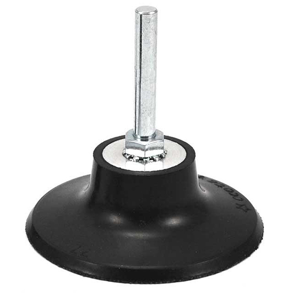 Superior Abrasives - Disc Backing Pad: 4" Dia, Quick-Change Type R ...