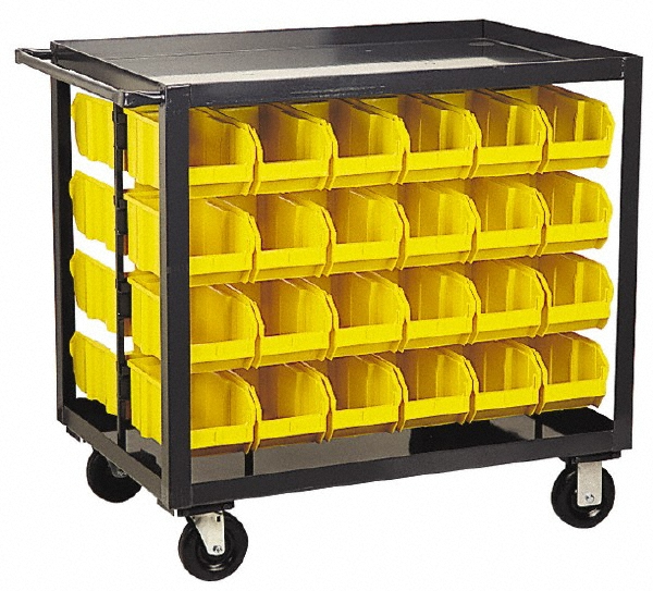 Quantum Storage - Mobile Pick Rack: 800 lb Capacity, 36" OAD, 35-1/2 ...
