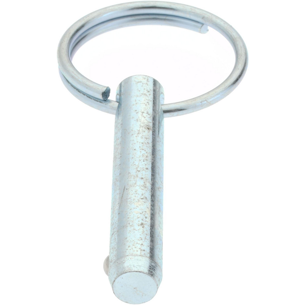 Gibraltar - 1/4" Pin Diam, 1-1/4" Long, Zinc Plated Steel Ball Lock ...