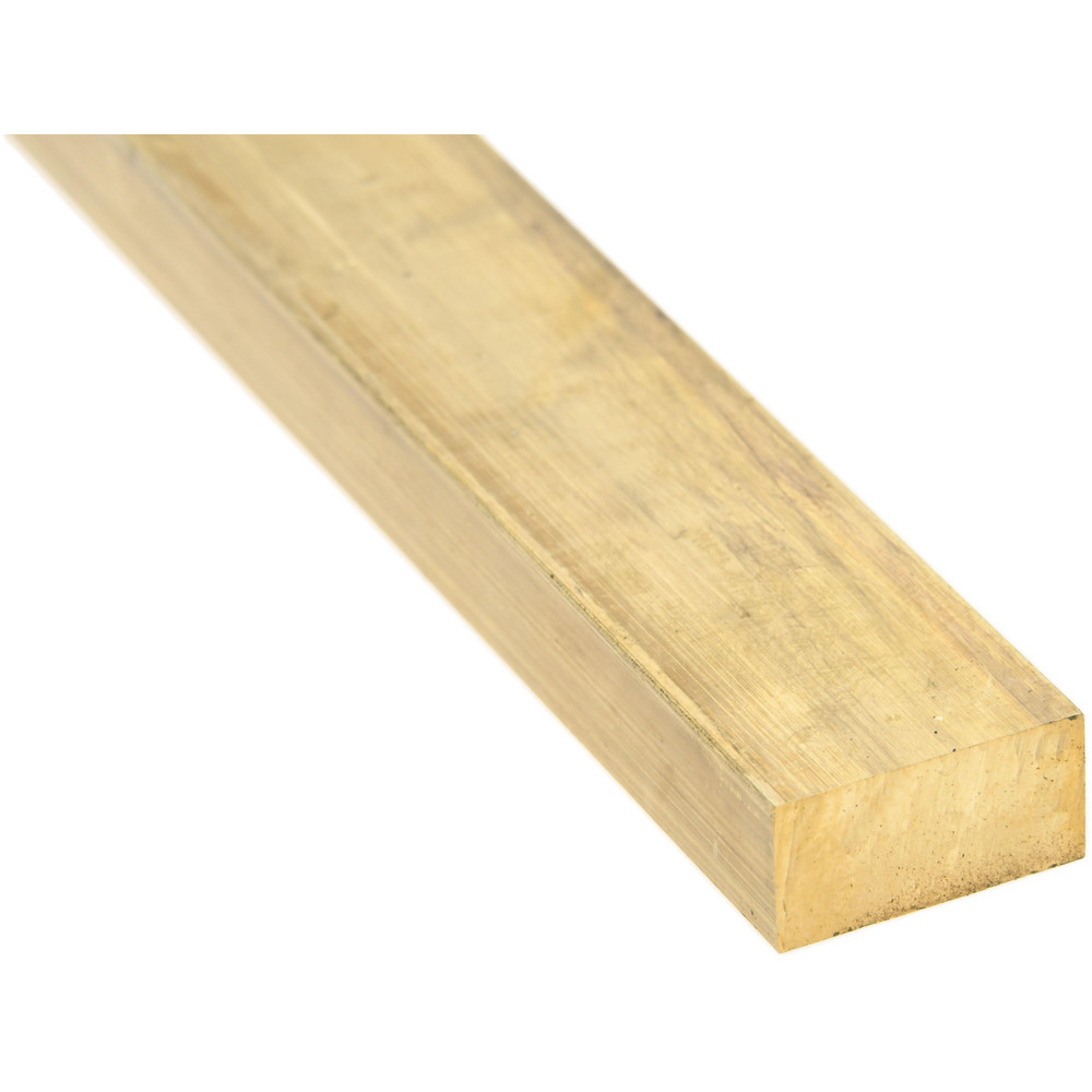 Value Collection - 1 Inch Wide x 1/2 Inch Thick x 36 Inch Long, Brass ...