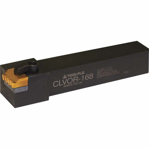 Tool-Flo - Indexable Threading Toolholder: External, Right Hand, 1-1/4 ...