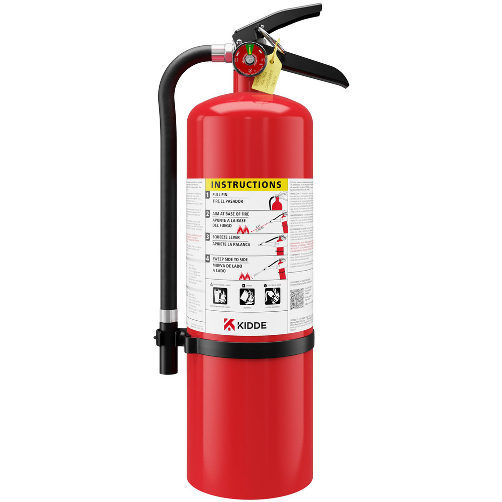 Kidde - Fire Extinguisher: ABC, Dry Chemical, 10 lb Capacity | MSC Direct