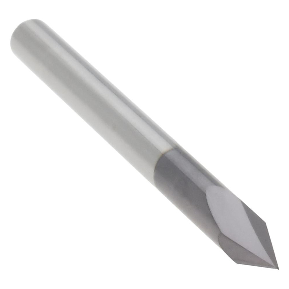 Harvey Tool - Chamfer Mill: 1/8" Dia, 1/8" Shank Dia, 45 deg, 2 Flute ...