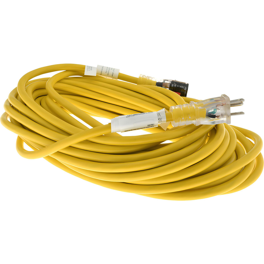 Value Collection 50 14 3 Gauge Conductors Yellow Outdoor Extension