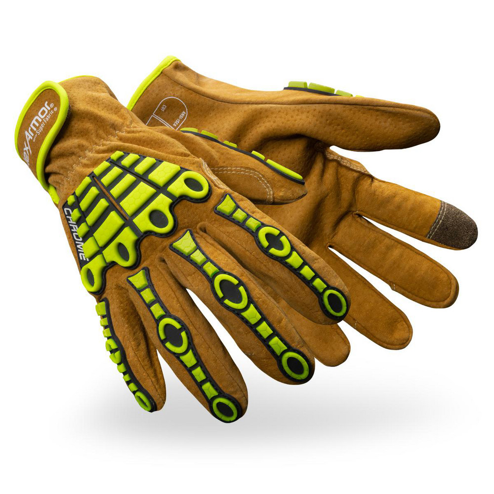 HexArmor® - Cut, Puncture & Abrasion-Resistant & Impact-Resistant Gloves: Chrome Series™ Size X ...