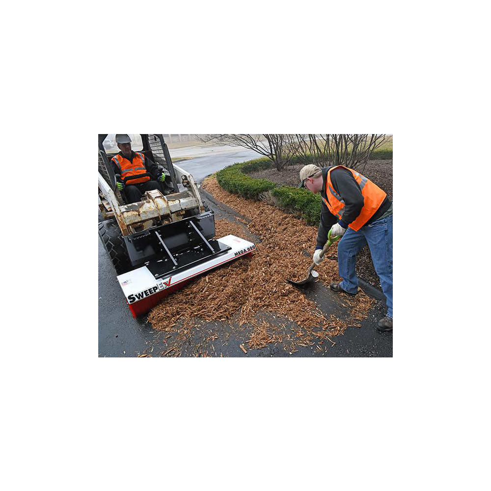 Sweepex - SWEEPEX Broom: Heavy Duty, Outdoor, 60 in x 11 in, 11 Rows ...