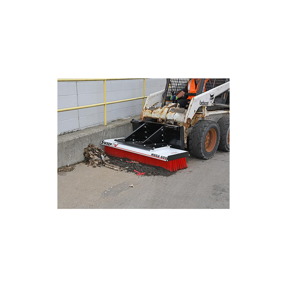 Sweepex - SWEEPEX Broom: Heavy Duty, Outdoor, 60 in x 11 in, 11 Rows ...