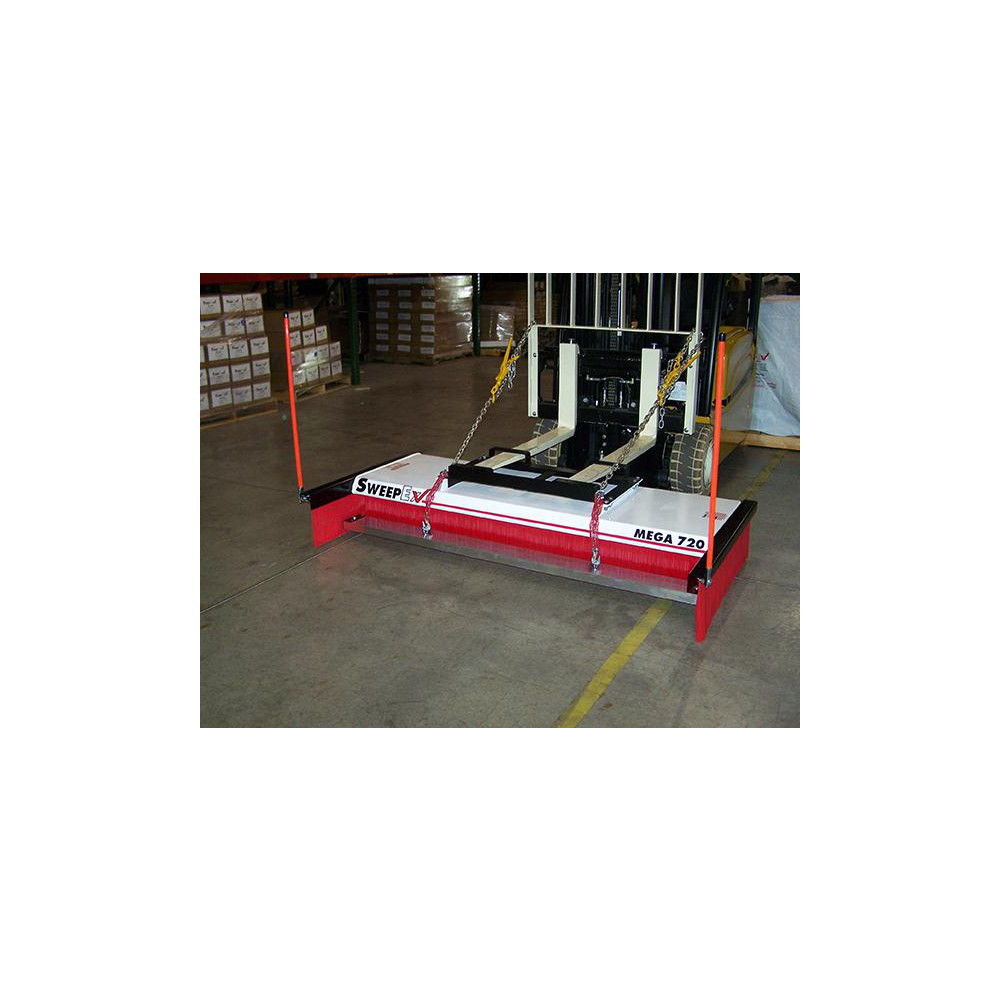 Sweepex - SWEEPEX Broom: Heavy Duty, Outdoor, 72 in x 11 in, 11 Rows ...