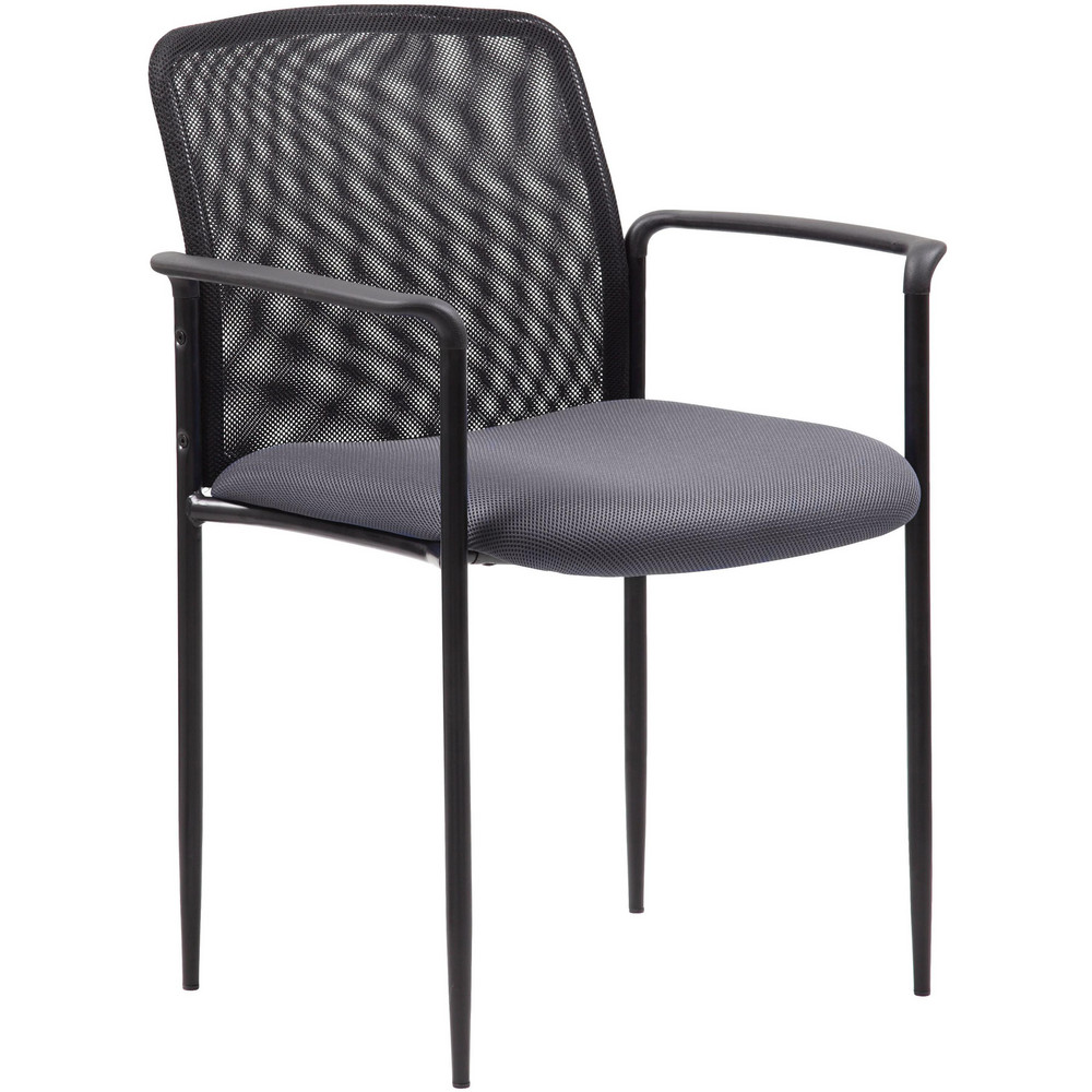 Boss Office Products - Stackable Guest Chair: 33" High, 24" Wide, 24 ...