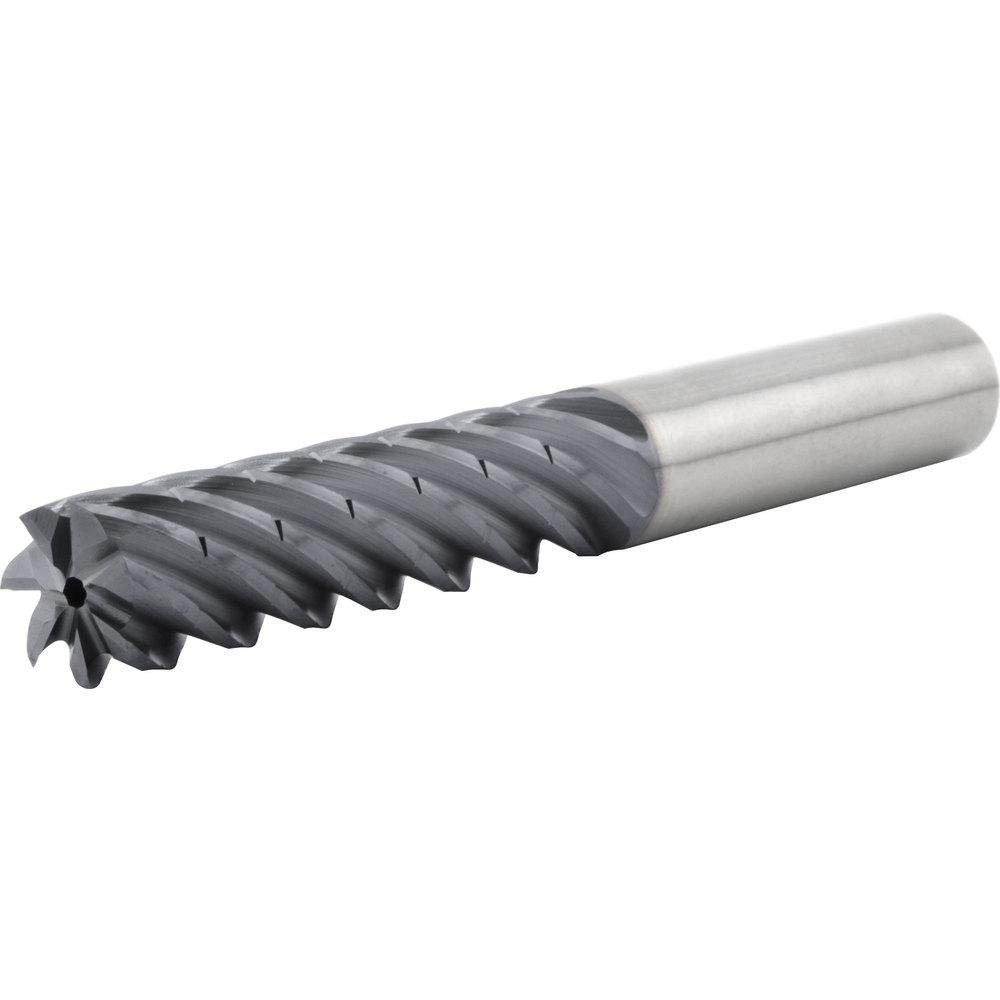 SGS - Square End Mill: 1/2" Dia, 2" LOC, 7 Flute, Solid Carbide | MSC ...