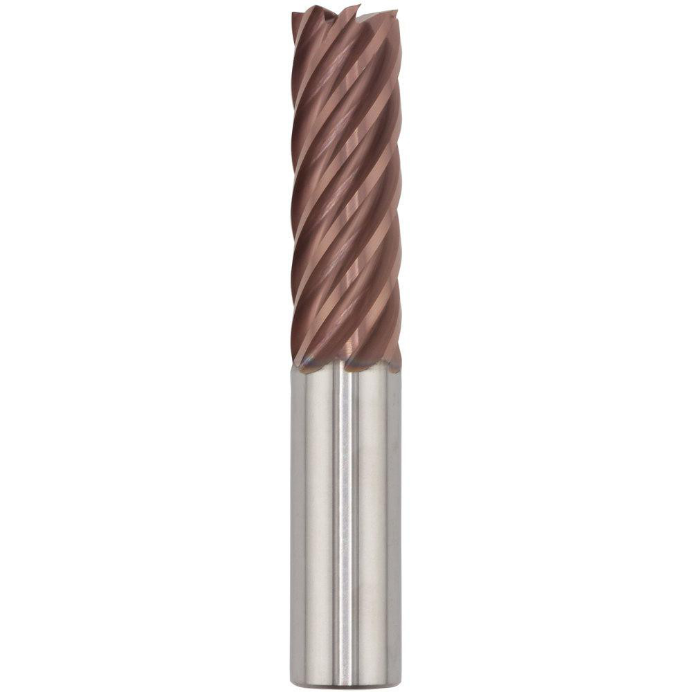SGS - Square End Mill: 16.00 mm Dia, 40.00 mm LOC, 7 Flute, Solid ...