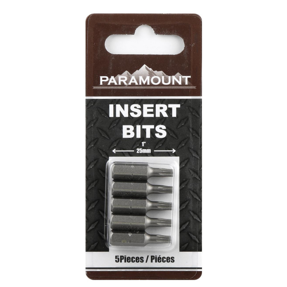 Paramount - Torx Screwdriver Bits: Type: Torx Bit; End Type: Torx; Torx ...