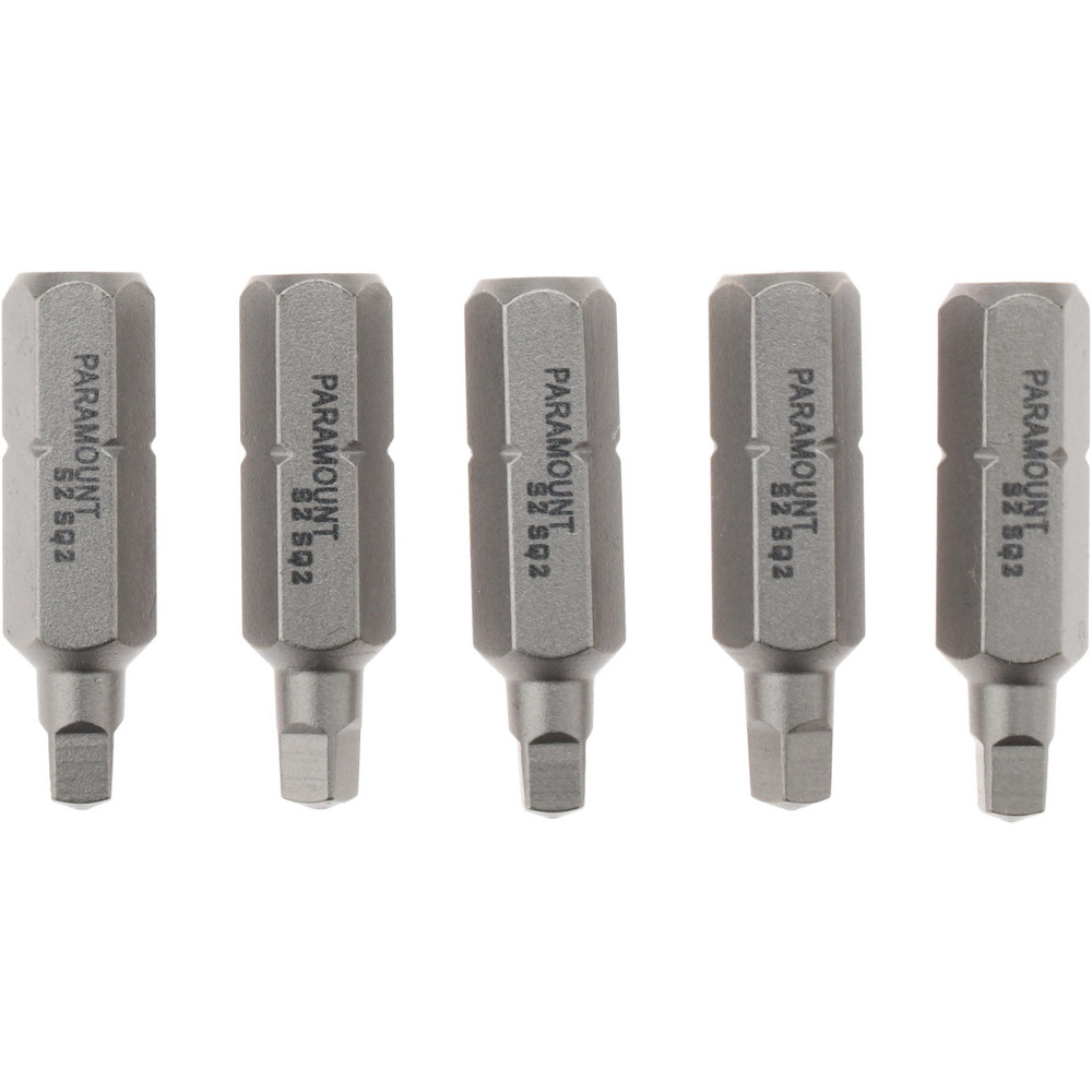 Paramount - Specialty Screwdriver Bits: Bit Type: Square Bit; Style ...