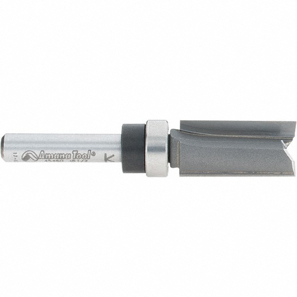 Amana Tool - 1/2" Diam, 1" LOC, 2 Flute Carbide-Tipped Edge Profile ...