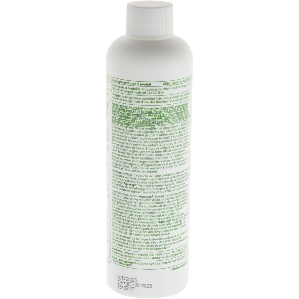 PRO-SAFE - 4 Qty 8 oz Water Preservative Bottle | MSC Direct