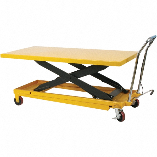 Wesco Industrial Products - 1,100 Lb Capacity Long Deck Hydraulic ...
