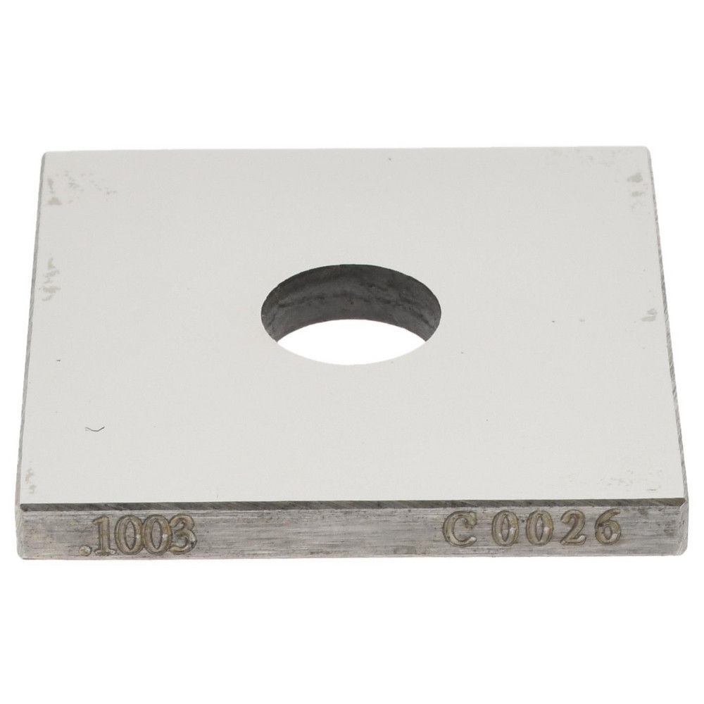 Value Collection - Square Steel Gage Block: 0.1003", Grade 0 | MSC Direct