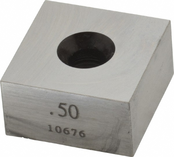 Value Collection - Square Steel Gage Block: 0.5", Grade 0 | MSC Direct