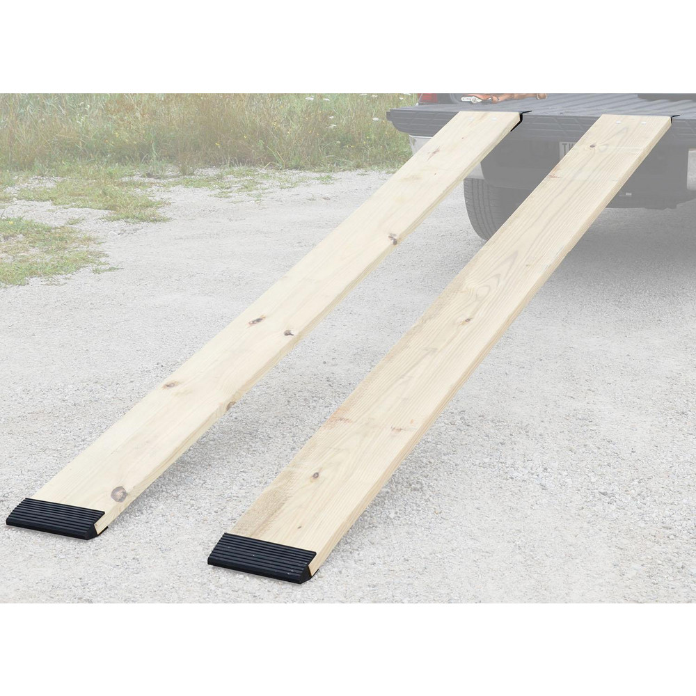 Vestil - Riser & Ramp Accessories; Type: Wooden Ramp; Includes: Rubber ...