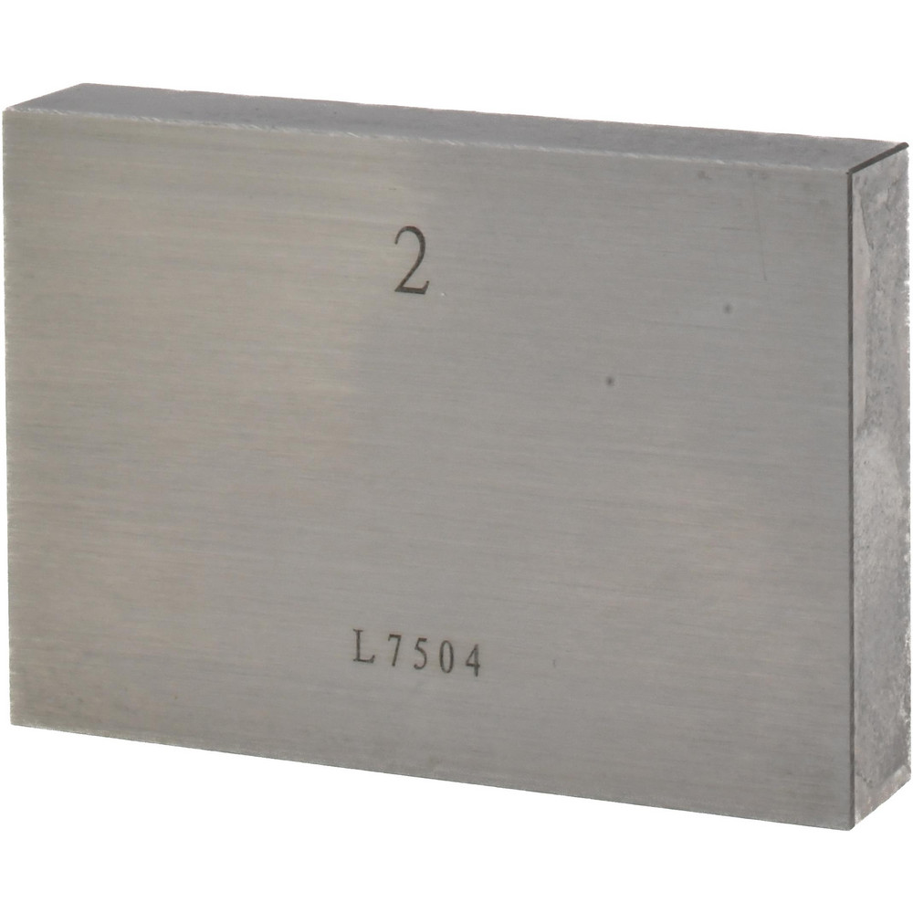 Value Collection - Rectangle Steel Gage Block: 2", Grade 0 | MSC Direct