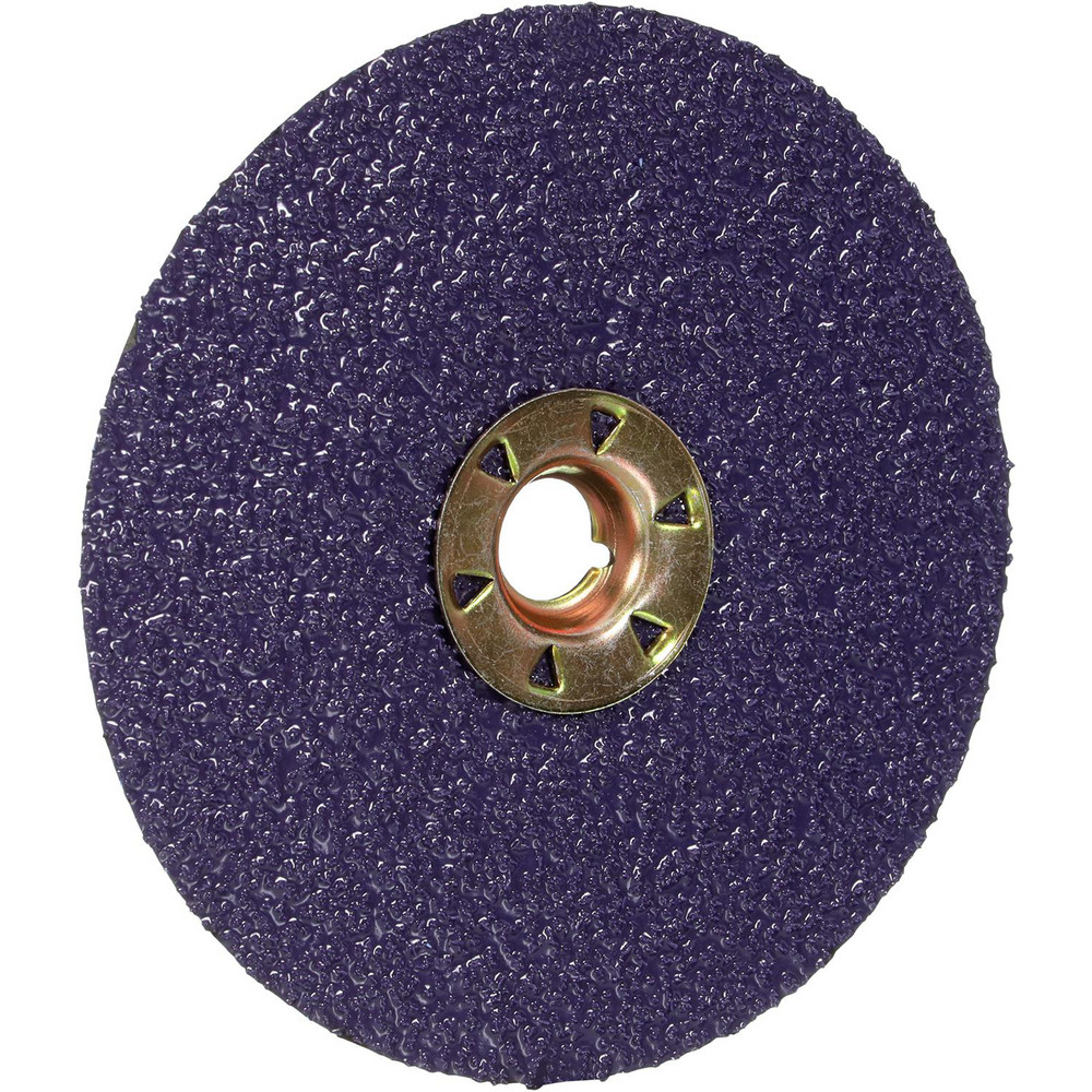 3M - Fiber Disc: 5" Disc Dia, Quick Change TN, 36 Grit, Premium Ceramic ...
