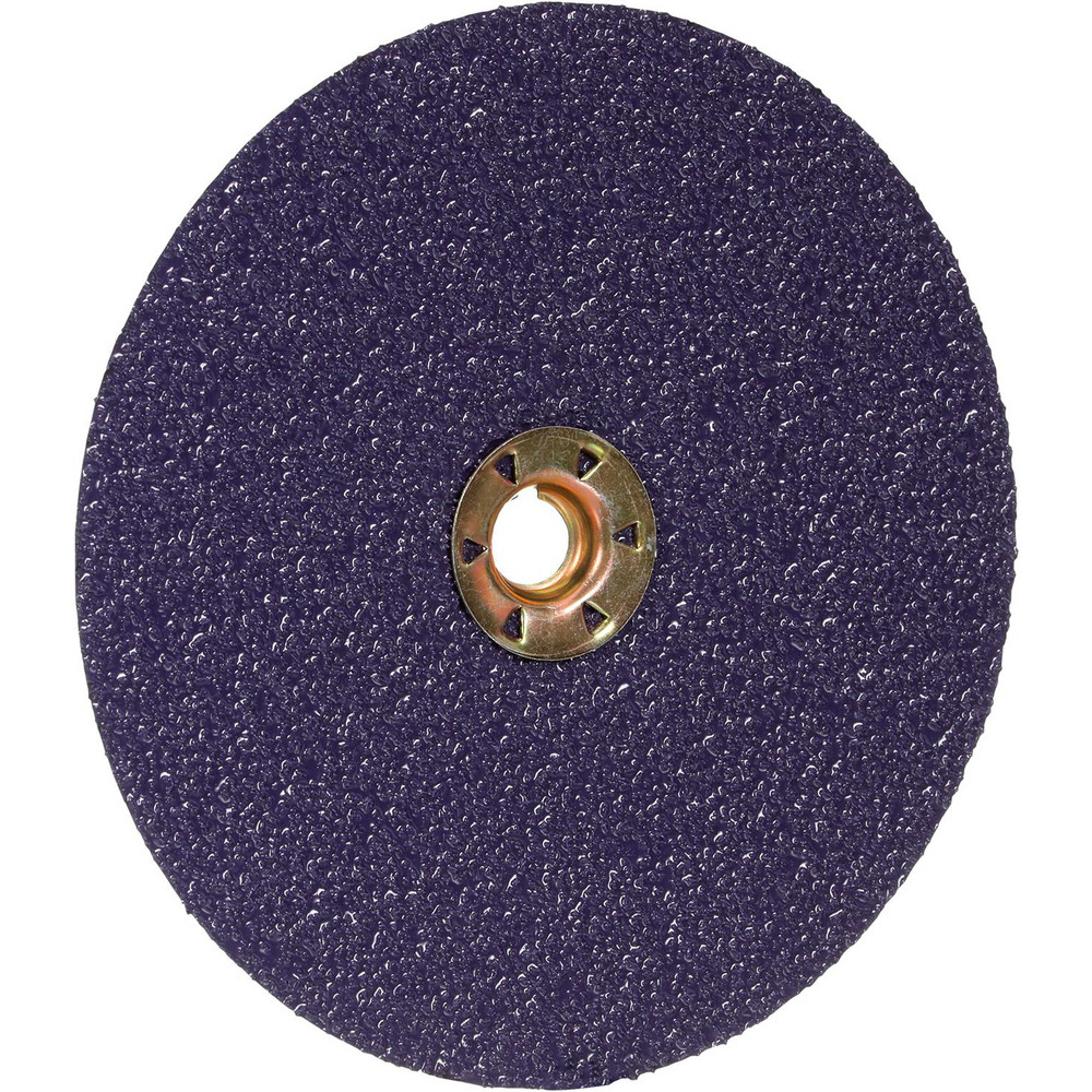 3M - Fiber Disc: 7" Disc Dia, Quick Change TN, 36 Grit, Premium Ceramic ...