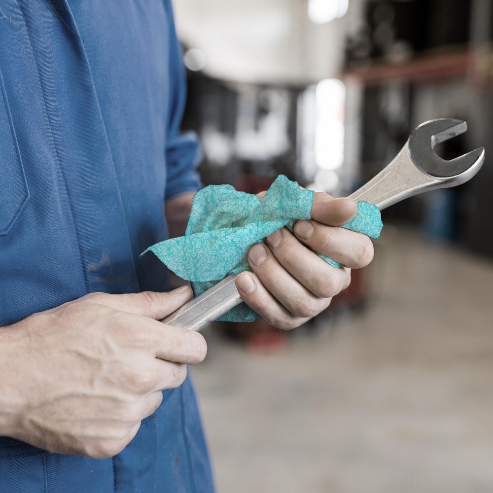 WypAll - PowerClean™ ProScrub™ Heavy Duty Wet Towels (91367), Dual ...