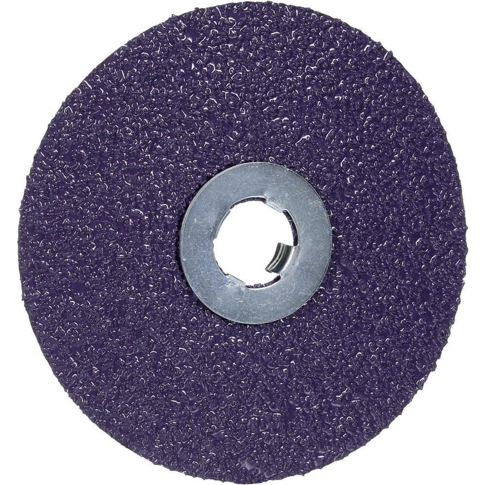 3M - Fiber Disc: 5" Disc Dia, Quick Change GL, 36 Grit, Premium Ceramic ...