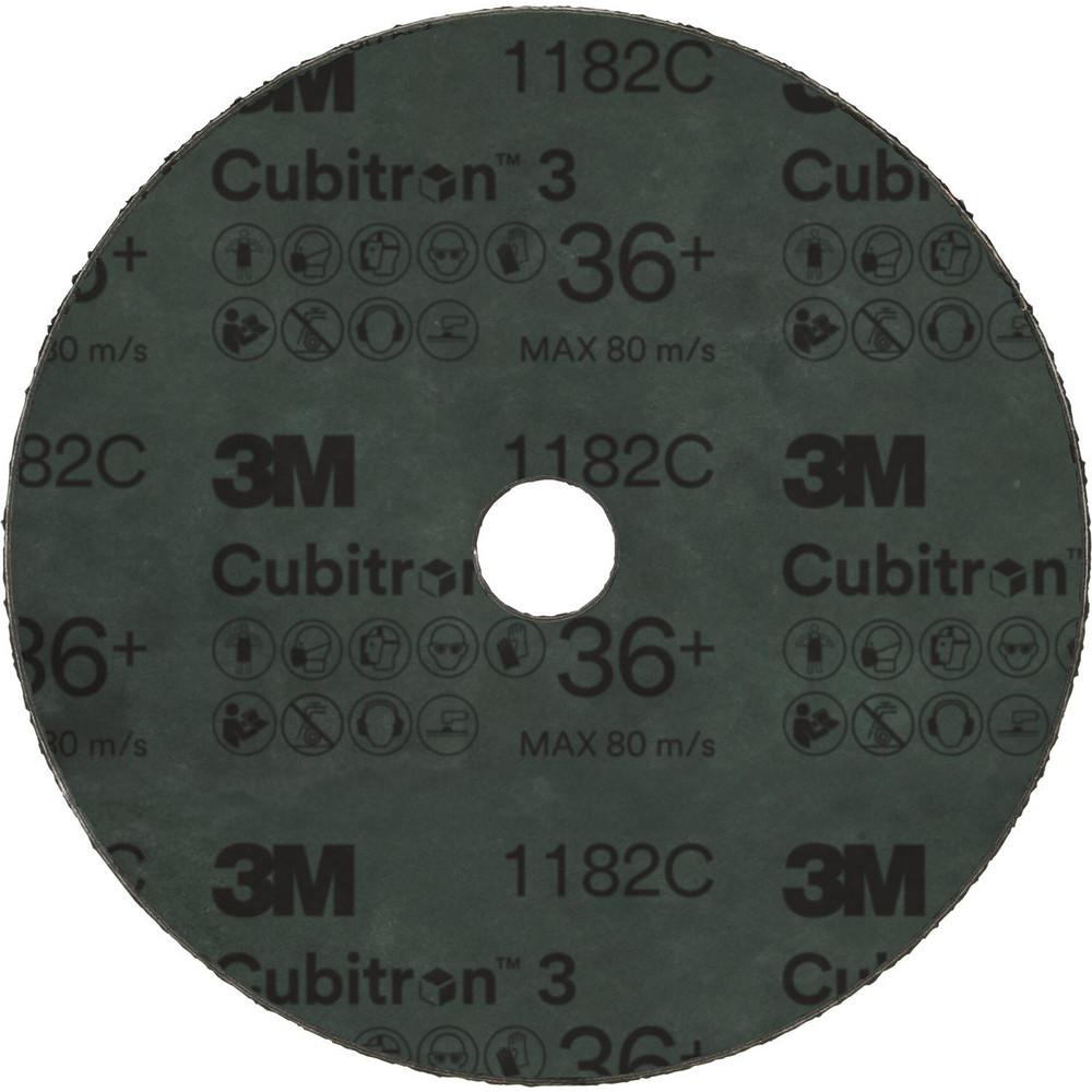 3M - Fiber Disc: 9-1/8" Disc Dia, 7/8" Hole, Arbor Hole, 36 Grit ...