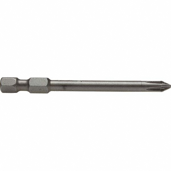 Apex - Power Screwdriver Bit: Phillips Bit, 1/4" Hex, #1 Phillips | MSC ...