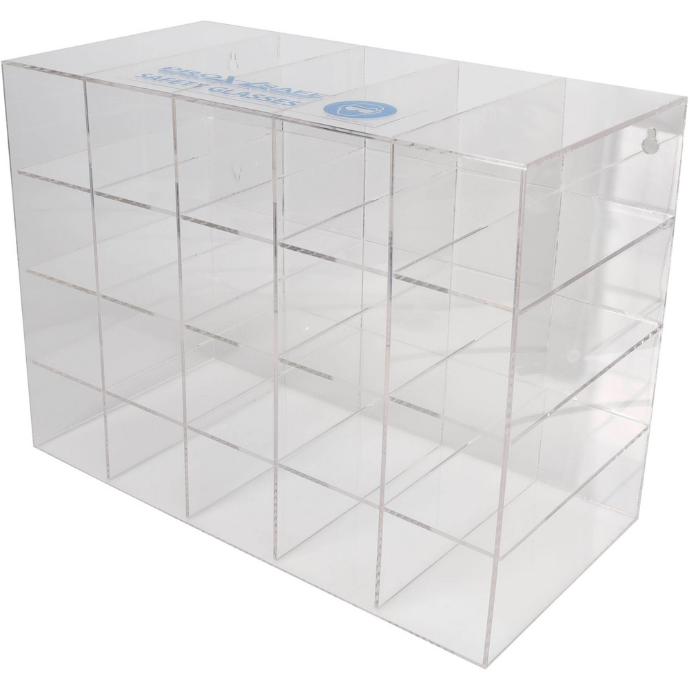 PRO-SAFE - 20 Pair Cabinet with Individual Compartments, Safety Glasses ...