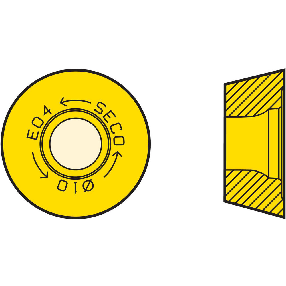 Seco - Milling Insert: ANSI RDHT0803M0-E03, ISO RDHT0803M0-E03, MP3501 ...