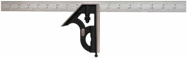 Starrett - 2 Piece, 18" Combination Square Set - 86400678 - MSC ...