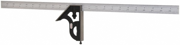 Starrett - 2 Piece, 24" Combination Square Set - 86400710 - MSC ...