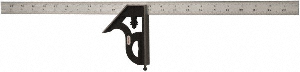 Starrett - 2 Piece, 24" Combination Square Set - 86400736 - MSC ...