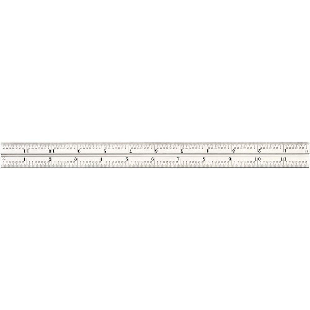 Starrett - 12 Inch Long Blade, 16R Graduation Combination Square Blade ...