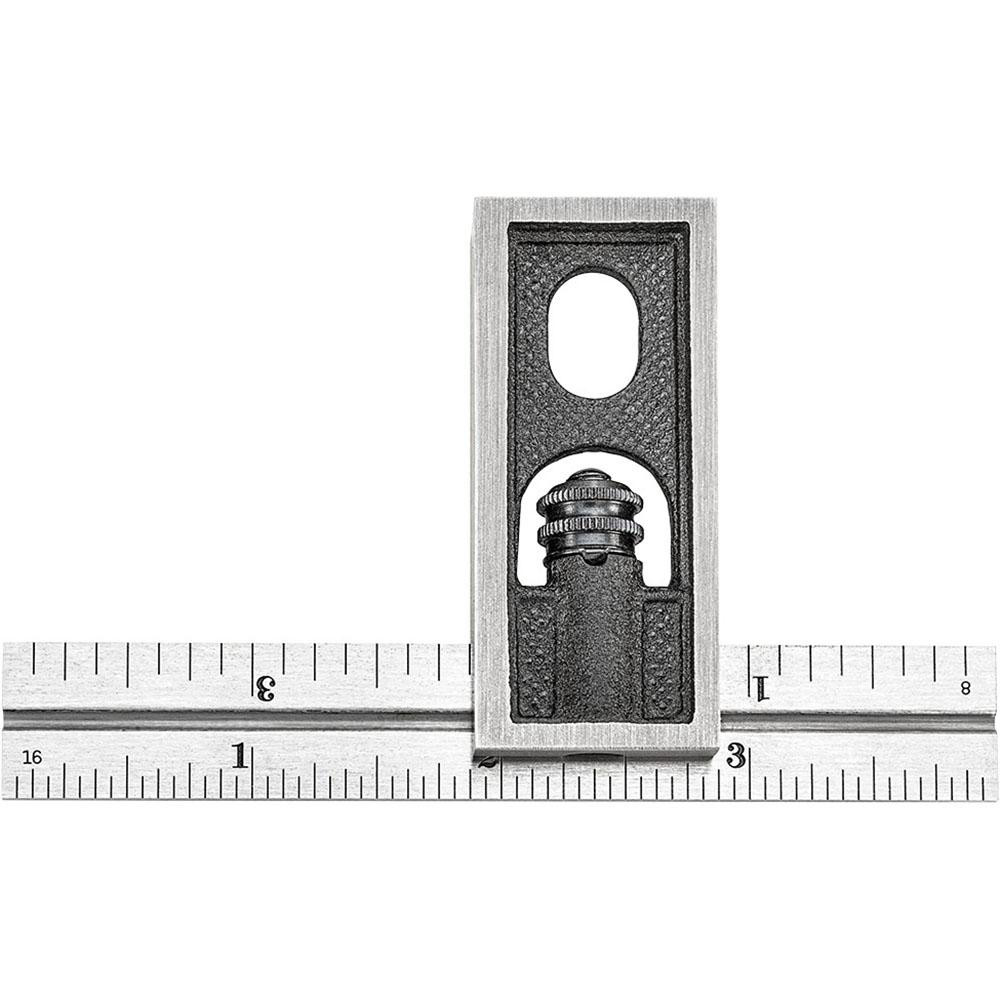 Starrett - 4 Inch Long, 4R Double Square | MSC Direct