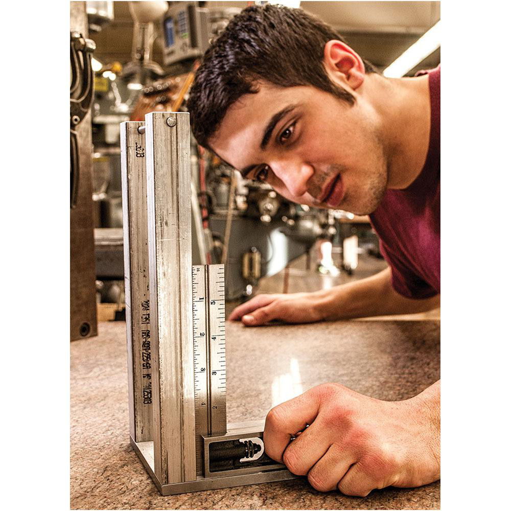 Starrett - 6 Inch Long, 4R Double Square | MSC Direct