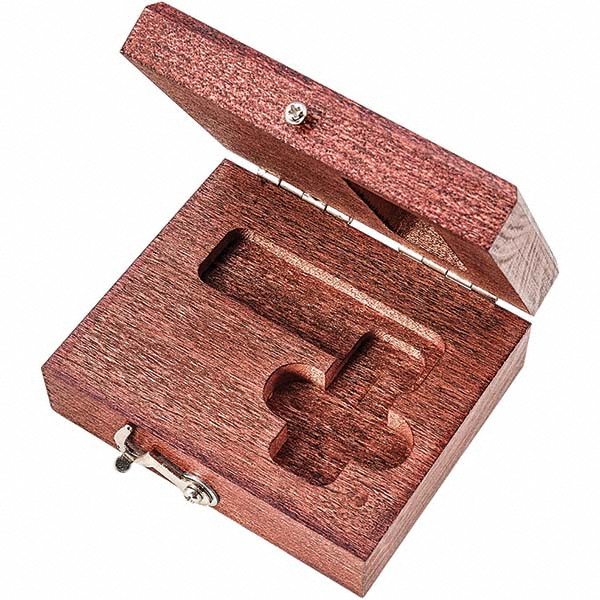 Starrett - Square Accessories: Wood Case, 1-1/2" 20 Master Precision ...