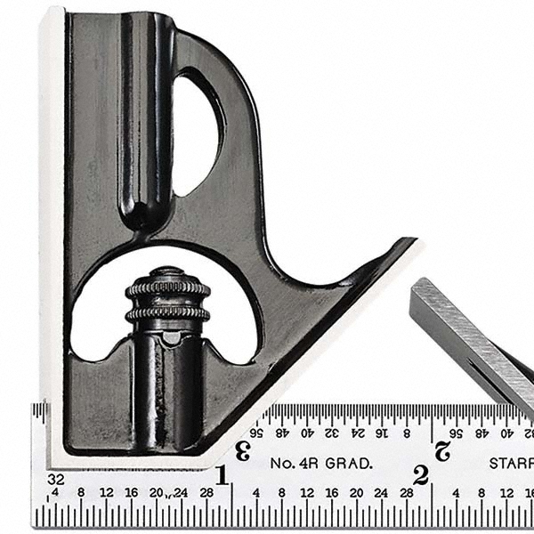 Starrett - 3 Piece, 4" Combination Square Set - 86402328 - MSC ...