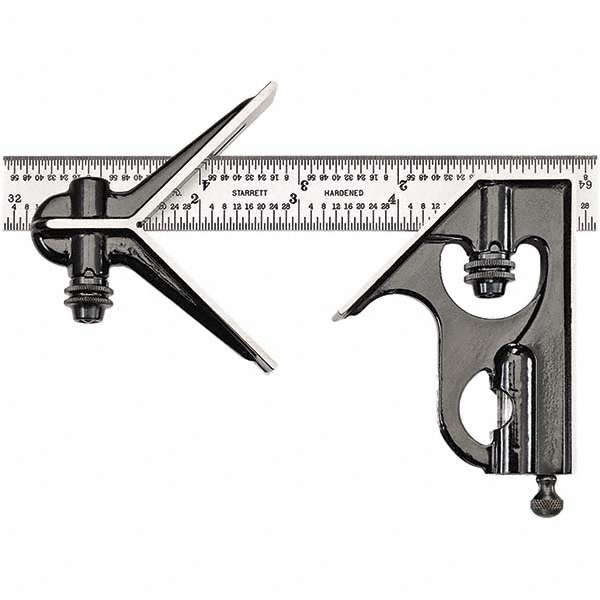 Starrett - 2 Piece, 18" Combination Square Set - 86400496 - MSC ...
