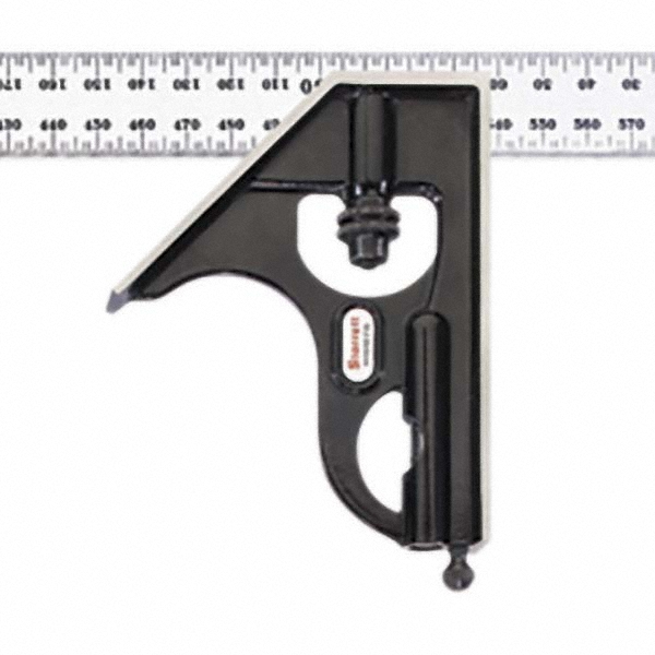 Starrett - 3 Piece, 600mm Combination Square Set - 86402542 - MSC ...