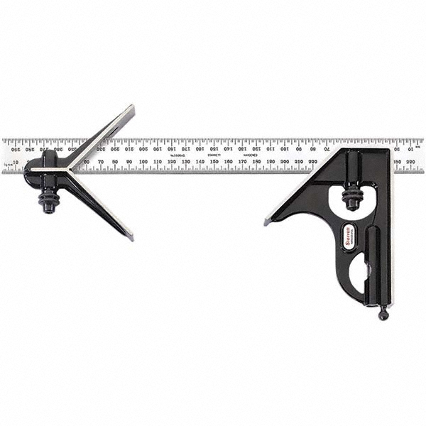 Starrett - 3 Piece, 300mm Combination Square Set | MSC Direct