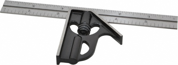 Starrett - 2 Piece, 6" Combination Square Set - 86402757 - MSC ...