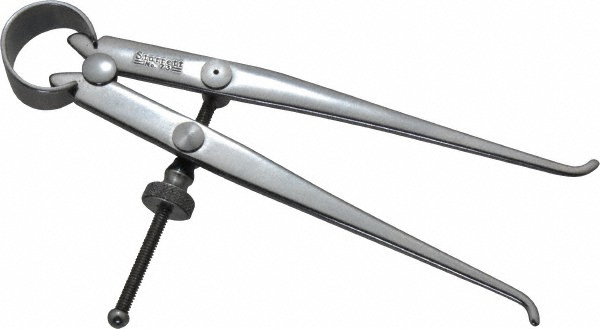 Starrett - 4 Inch Leg, Spring Joint, Steel, Polished, Inside Caliper ...