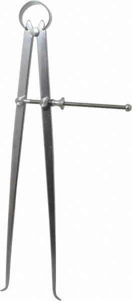 Starrett - 12 Inch Leg, Spring Joint, Steel, Polished, Inside Caliper ...