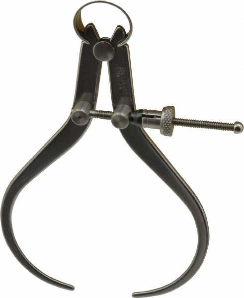 Starrett - 4 Inch Leg, Spring Joint, Steel, Polished, Outside Caliper ...